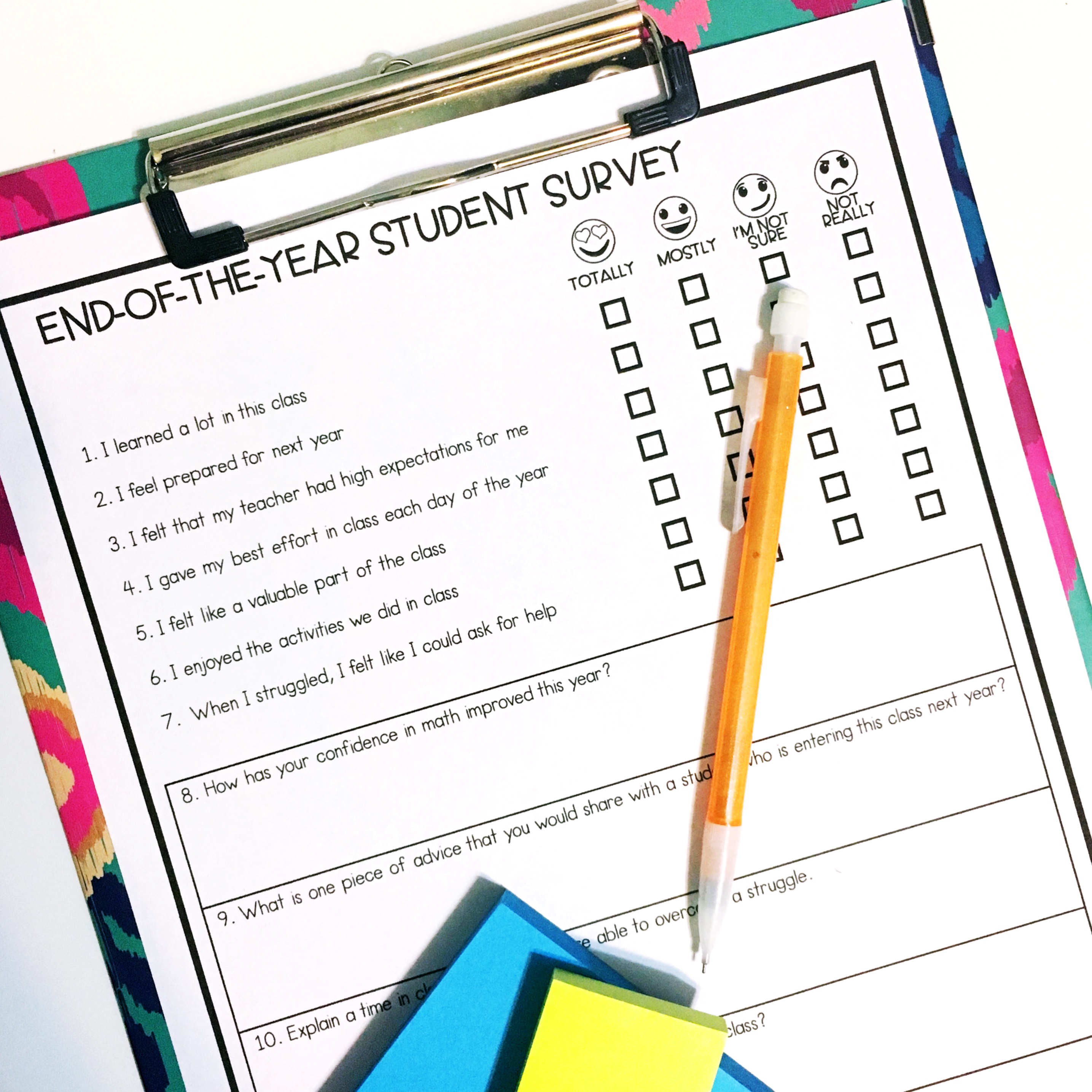 Student Surveys An End of the Year Reflection Maneuvering The Middle Student Surveys An End of the Year Reflection Maneuvering The Middle